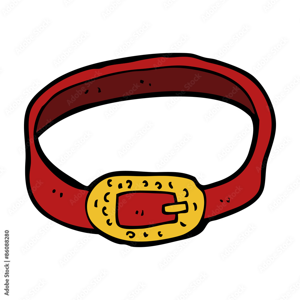 cartoon belt Stock Vector | Adobe Stock