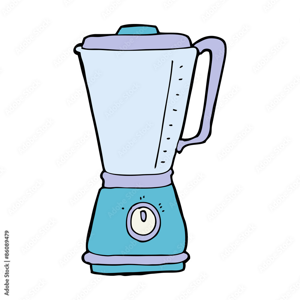 cartoon kitchen blender Stock Vector | Adobe Stock