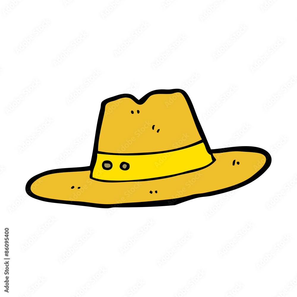 cartoon hat Stock Vector | Adobe Stock