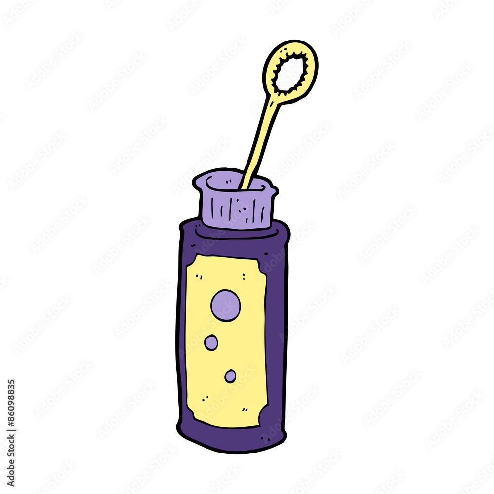 cartoon bubble blower Stock Vector | Adobe Stock