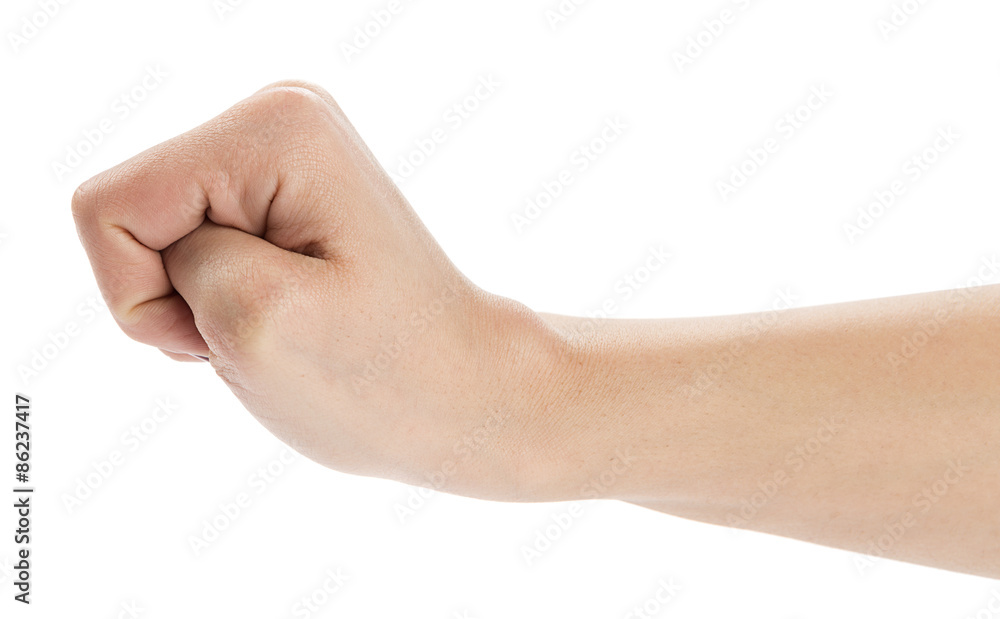 Sebaceous Cyst on caucasian female wrist isolated Stock Photo | Adobe Stock