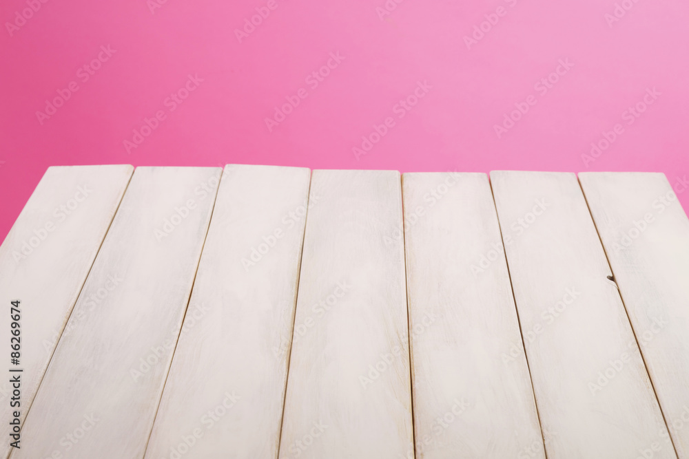 Picnic table/Picnic Table background. Pink background. Stock Photo ...