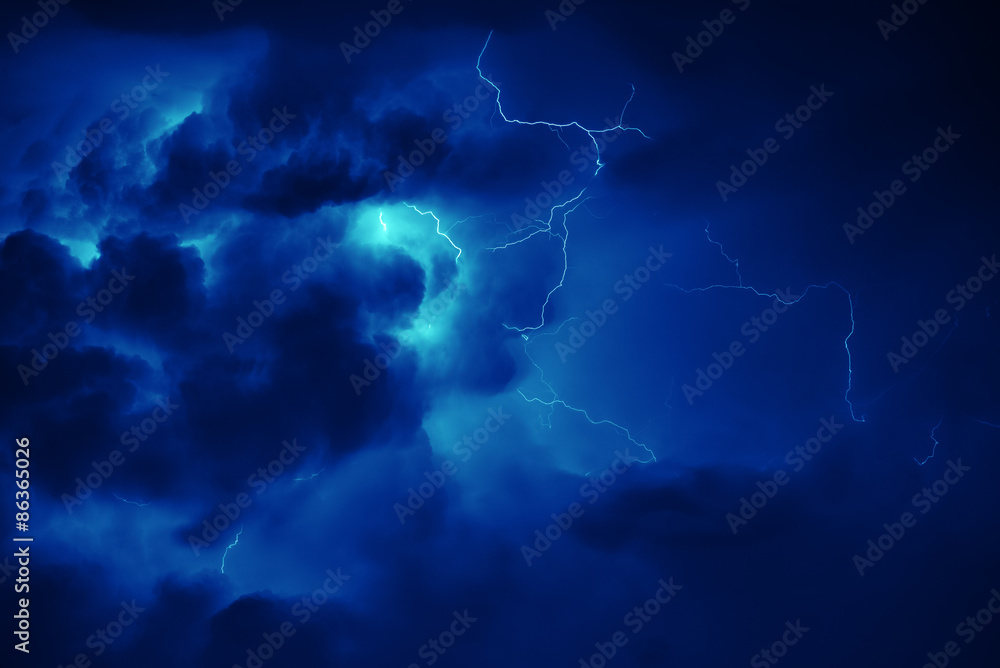 Thunder. Stock Photo | Adobe Stock