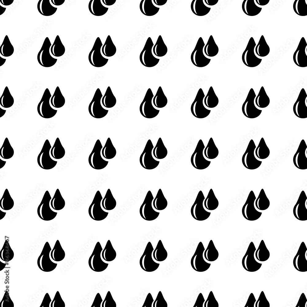 Blood drop seamless pattern. Vector Stock Vector | Adobe Stock