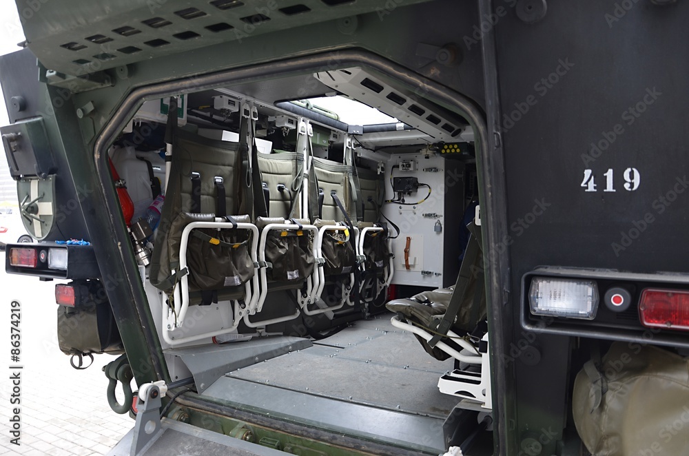Armored Truck Interior