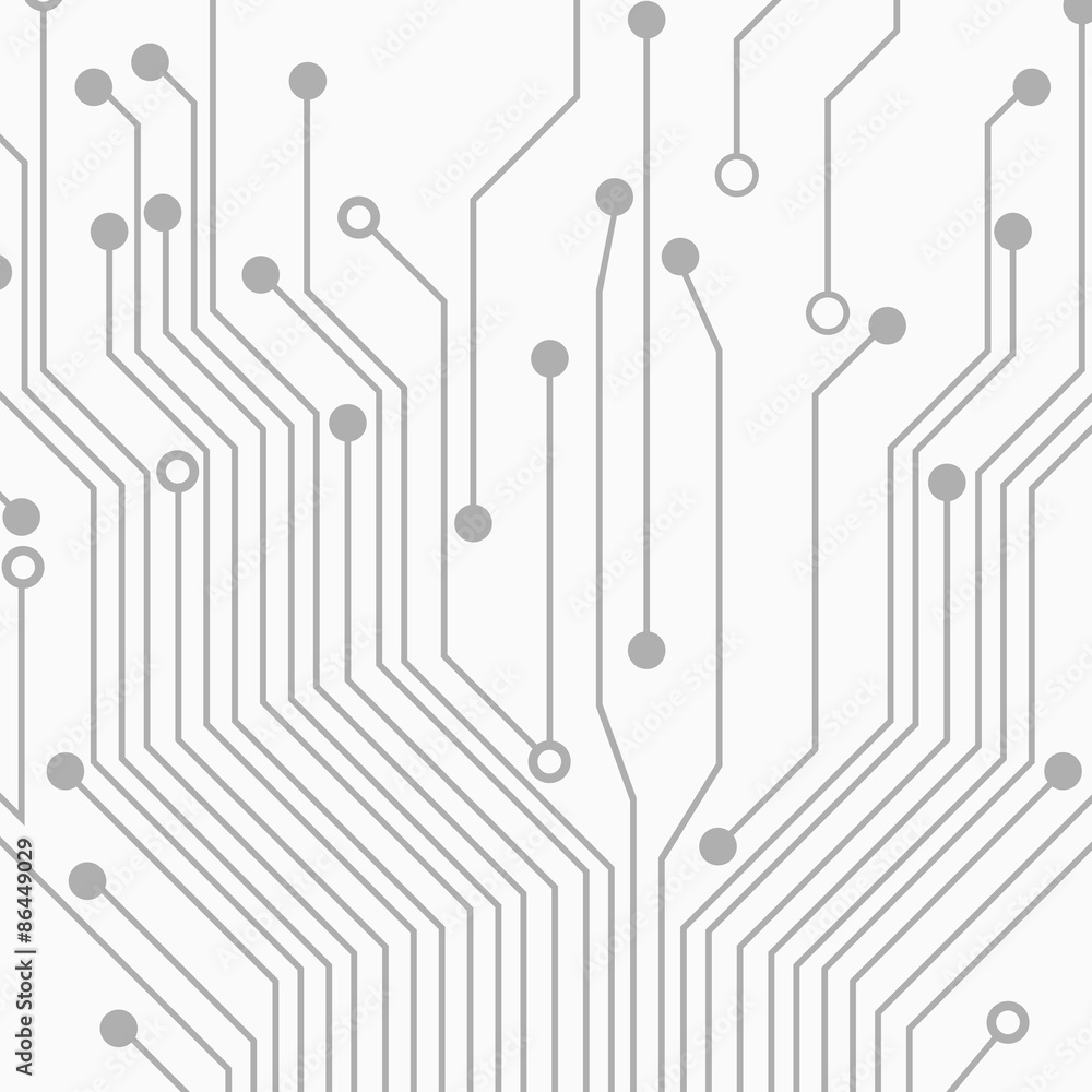 Abstract grey technology background Stock Vector | Adobe Stock