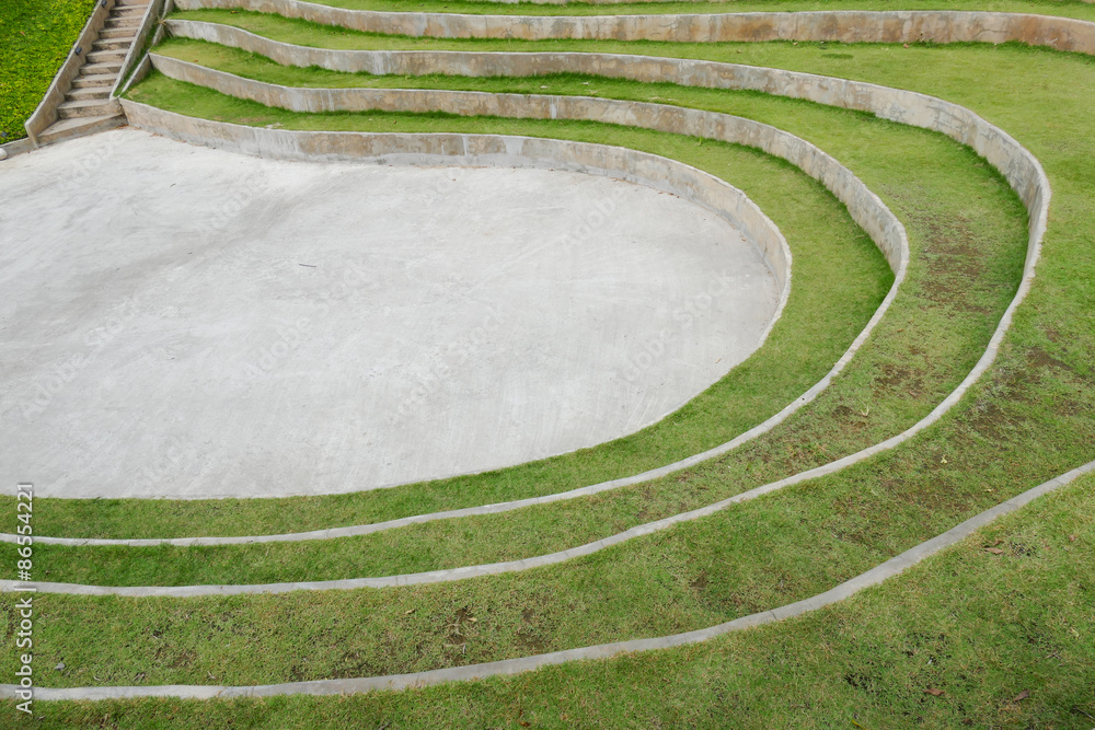 amphitheater and outdoor stage Stock Photo | Adobe Stock