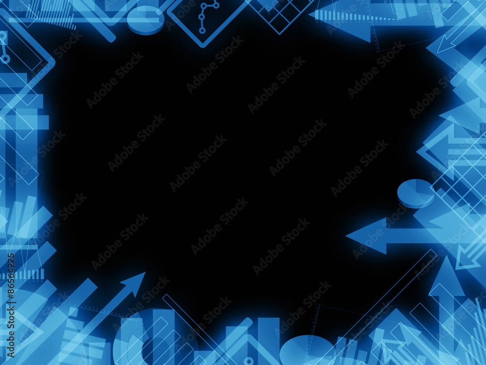 diagram chart dark background frame border Stock Illustration | Adobe Stock