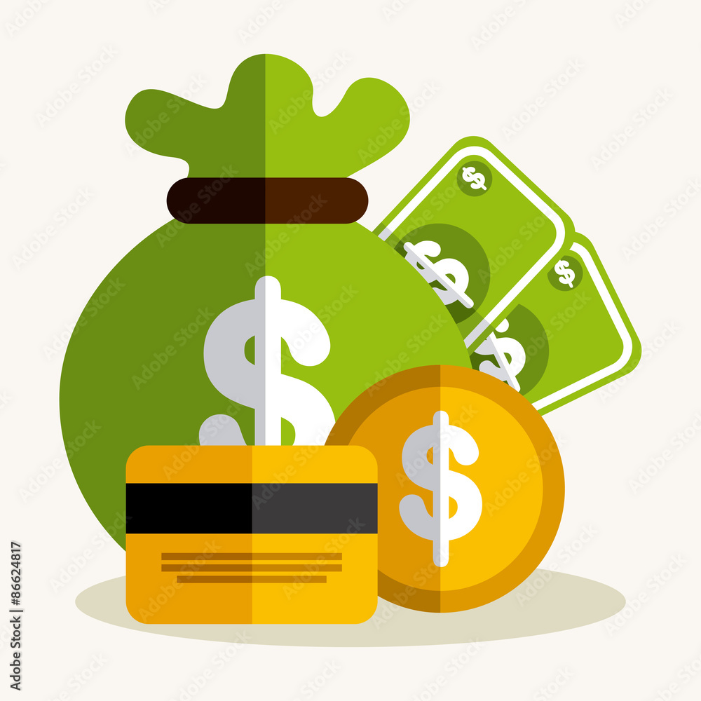 money icons Stock Vector | Adobe Stock