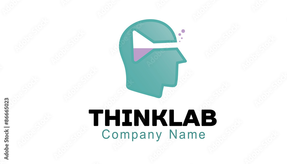 Thinklab logo template Stock Vector | Adobe Stock