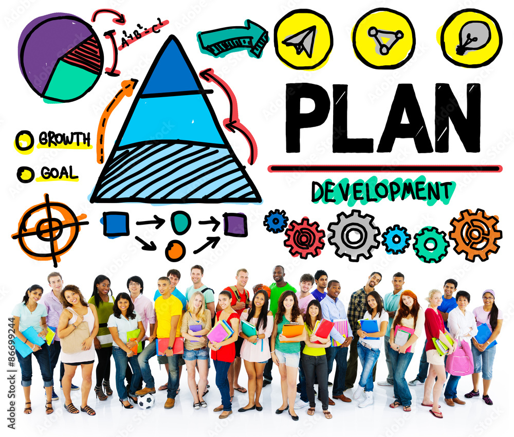 Plan Planning Development growth Goal Concept Stock Photo | Adobe Stock