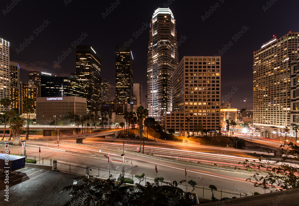 DTLA from the west Stock Photo | Adobe Stock