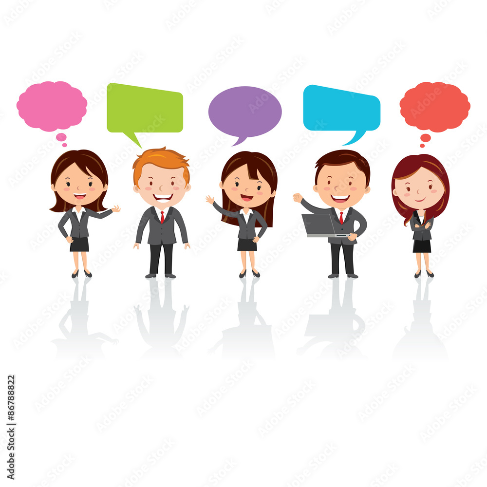 Group Thinking Clip Art