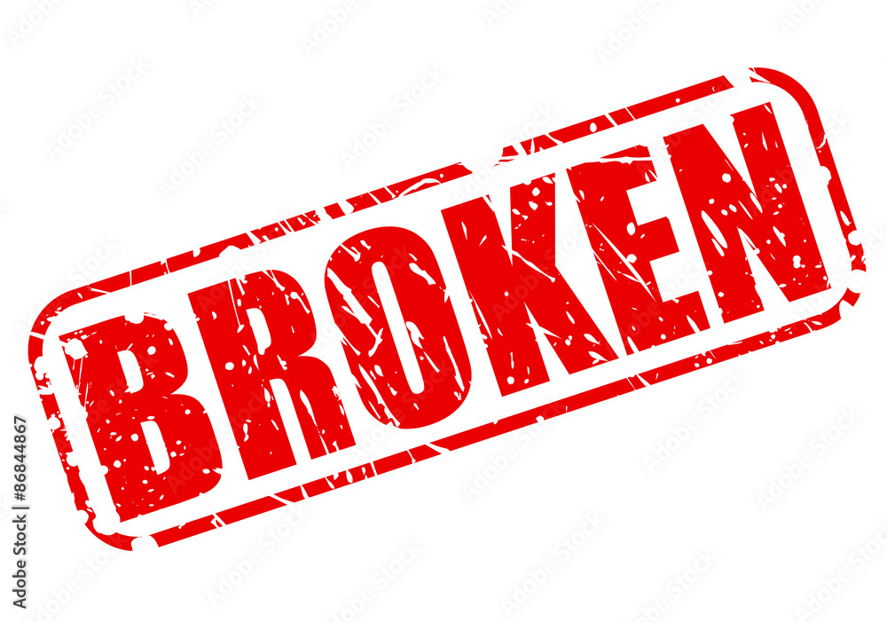 Broken red stamp text Stock Vector | Adobe Stock