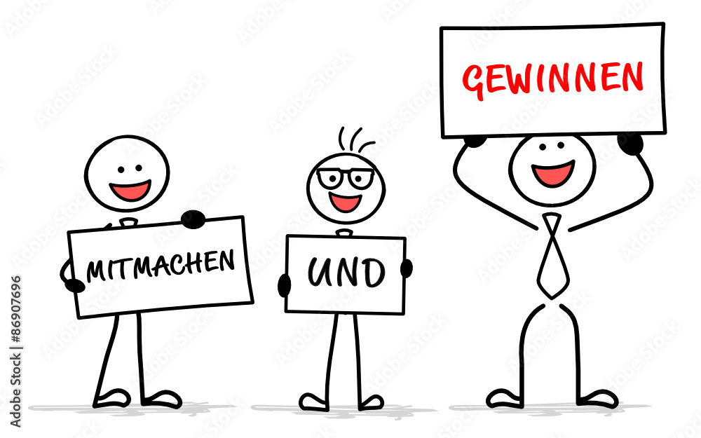 Mitmachen Und Gewinnen - Stock - GamesAgeddon