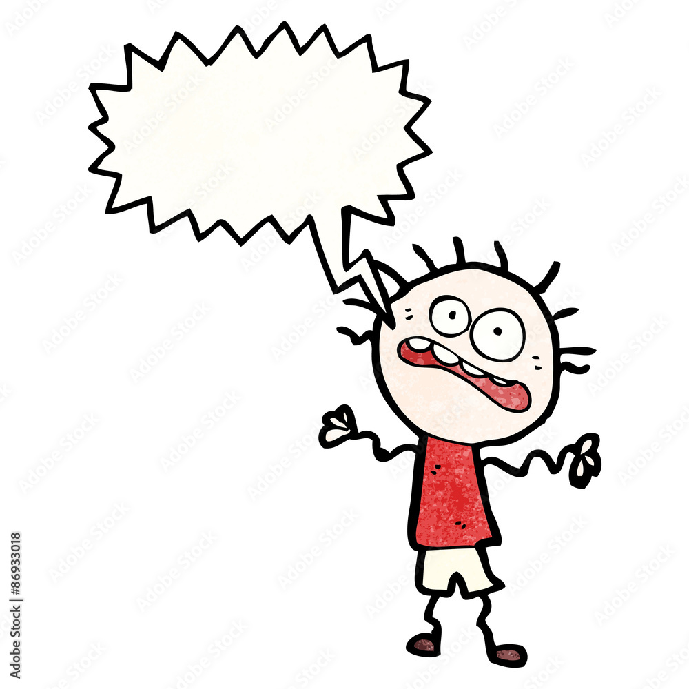 cartoon stressed out man Stock Vector | Adobe Stock