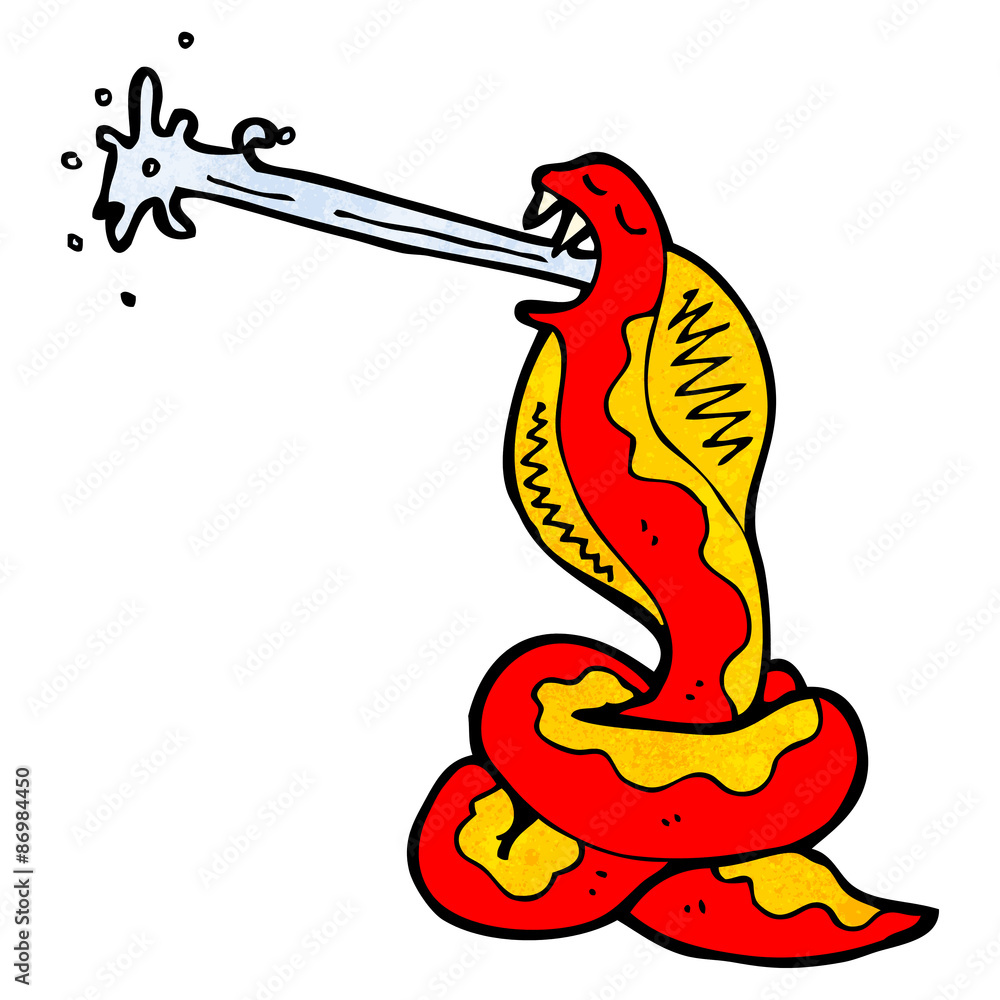 cartoon cobra Stock Vector | Adobe Stock