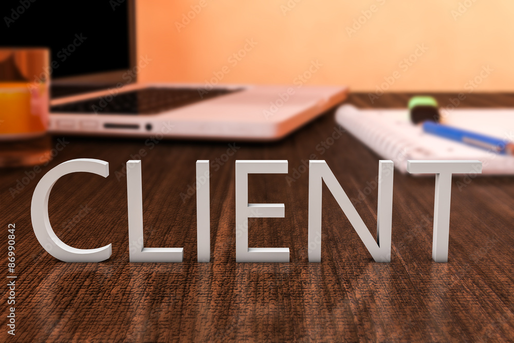 Client Stock Illustration | Adobe Stock