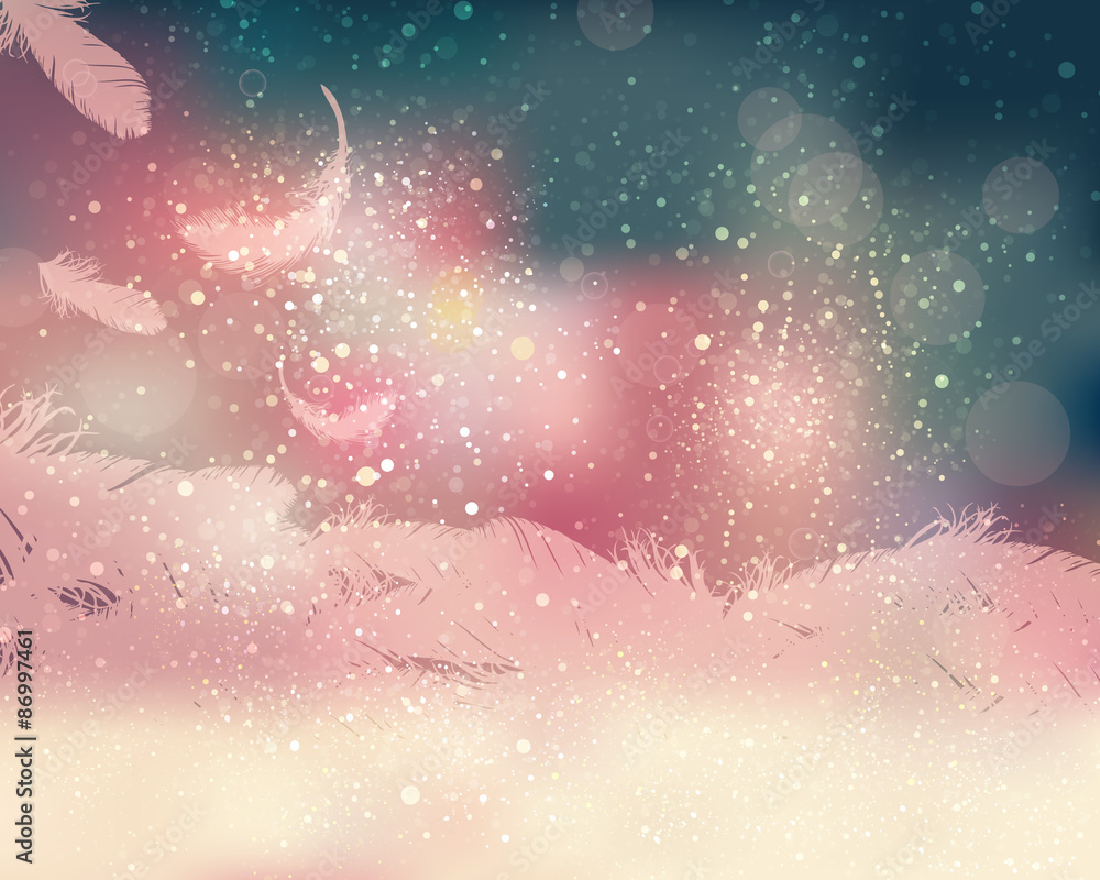feather background Stock Vector | Adobe Stock