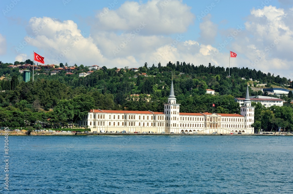 Kuleli Military High School (Kuleli Askeri Lisesi) on the bank of ...
