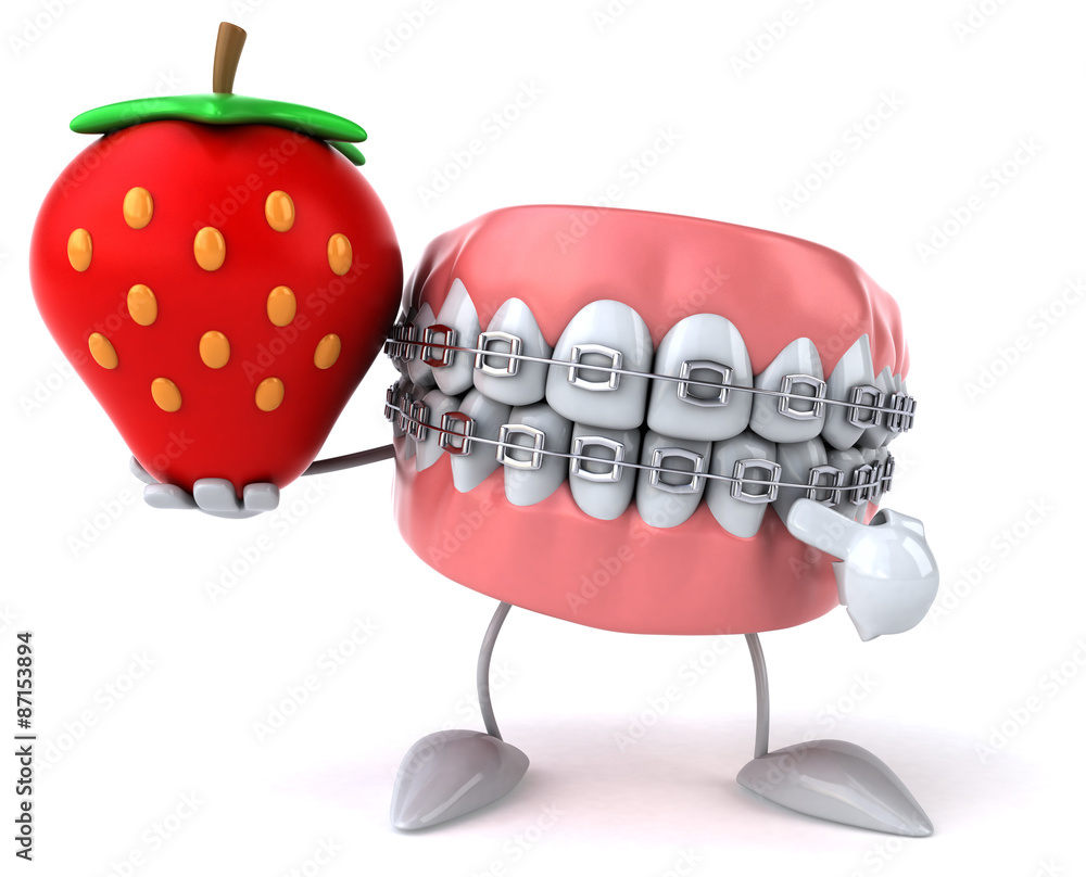 Fun teeth Stock Illustration | Adobe Stock