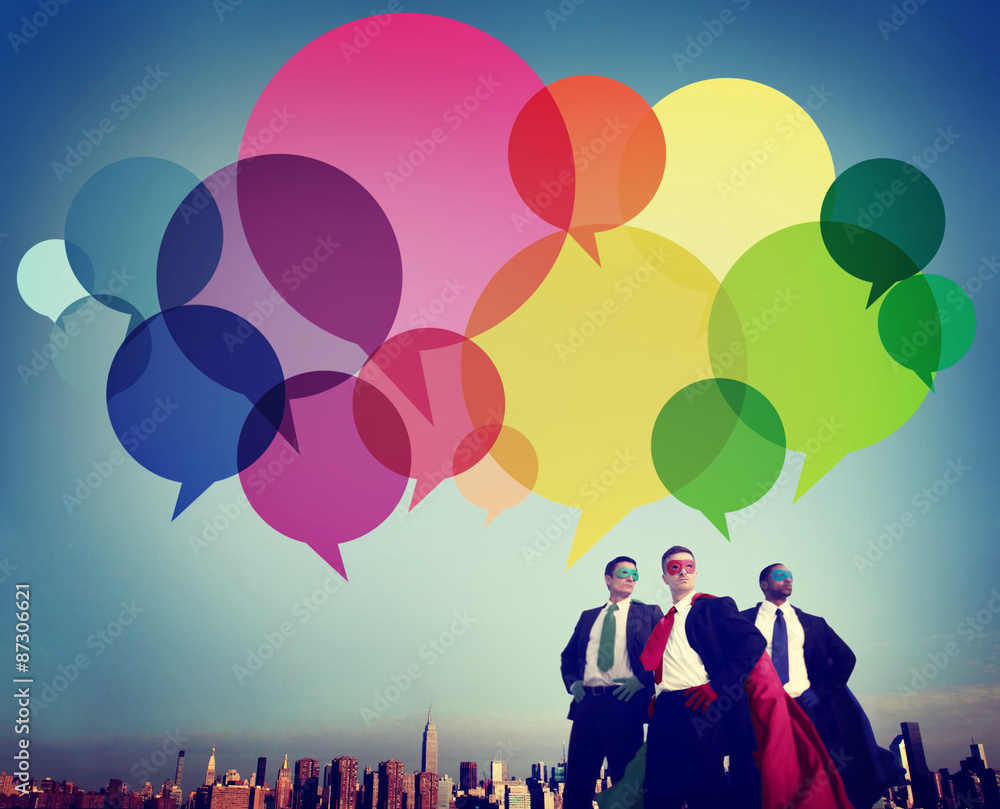 Speech Bubbles Message Concept Symbol Communication Idea Concept Stock ...