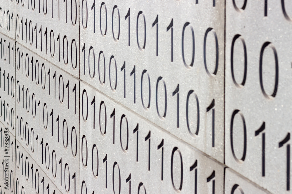 Nullen und Einsen Stock-Foto | Adobe Stock