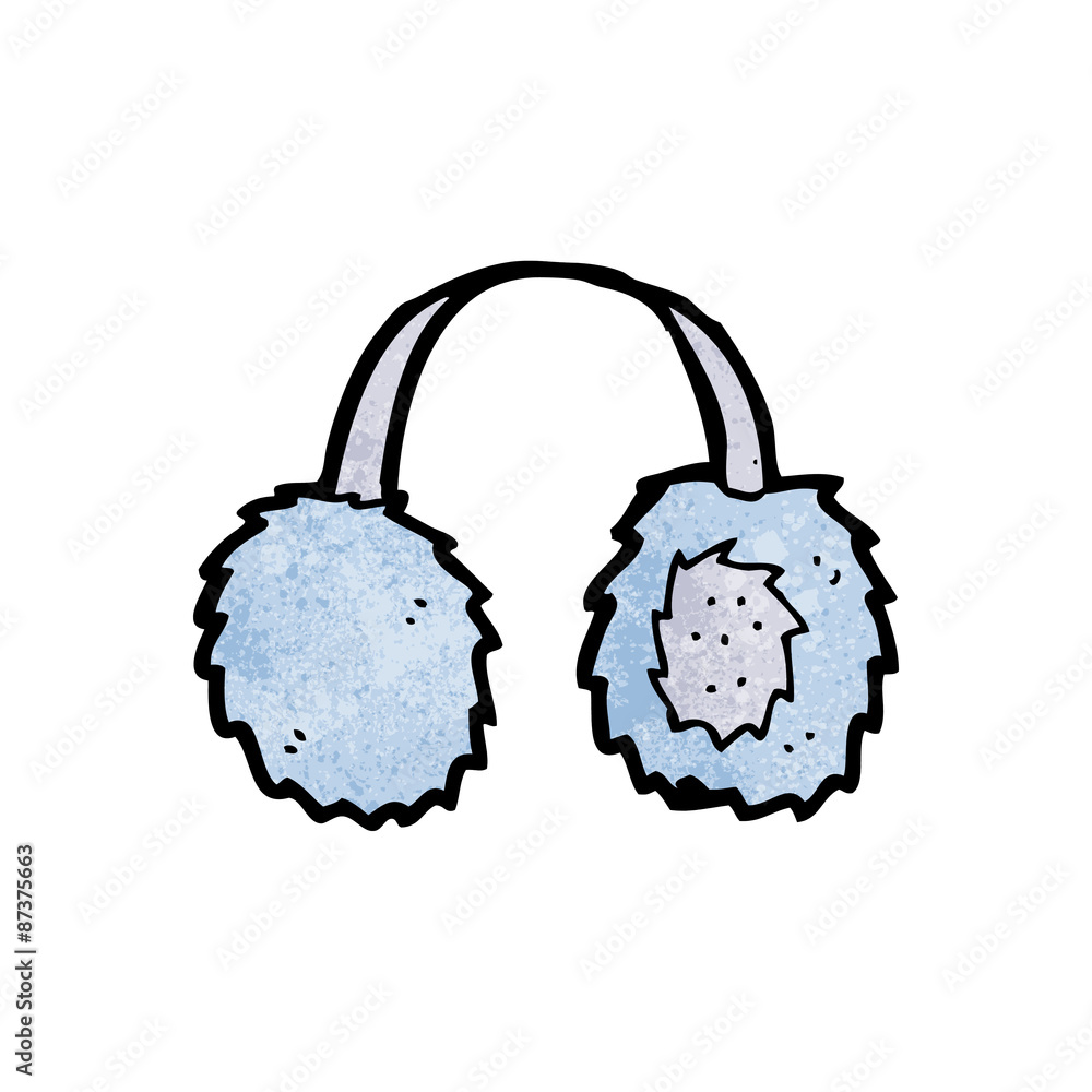 cartoon ear muffs Stock Vector | Adobe Stock