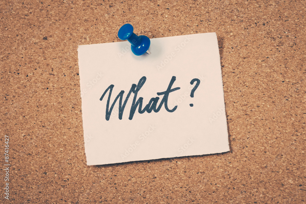 What Stock Photo | Adobe Stock