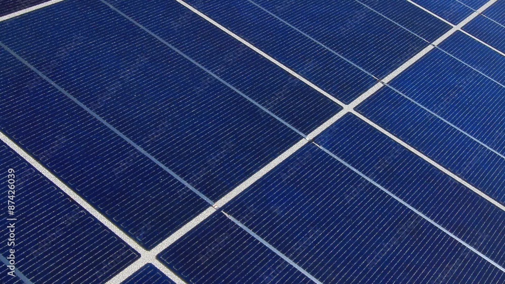 close up shot of solar panel against sunlight Stock Video | Adobe Stock