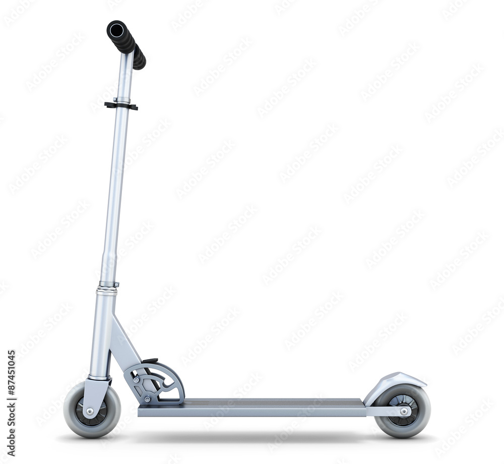 scooter side view Stock Illustration | Adobe Stock