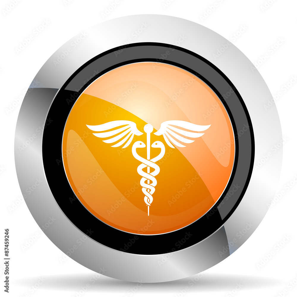 emergency orange icon hospital sign Stock Illustration | Adobe Stock