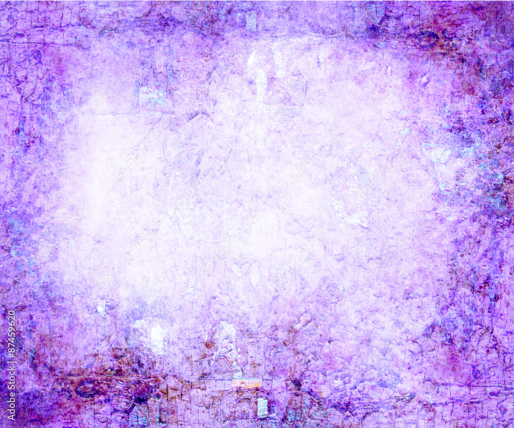 Purple Stationary Border