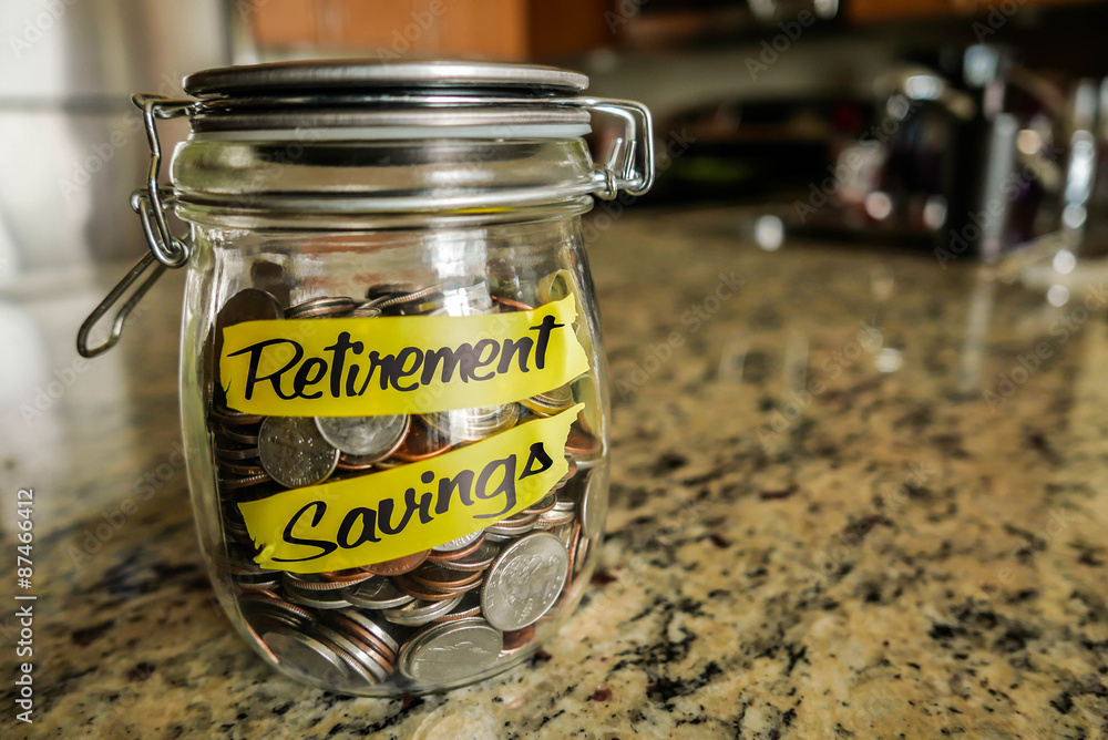 Retirement Money Jar