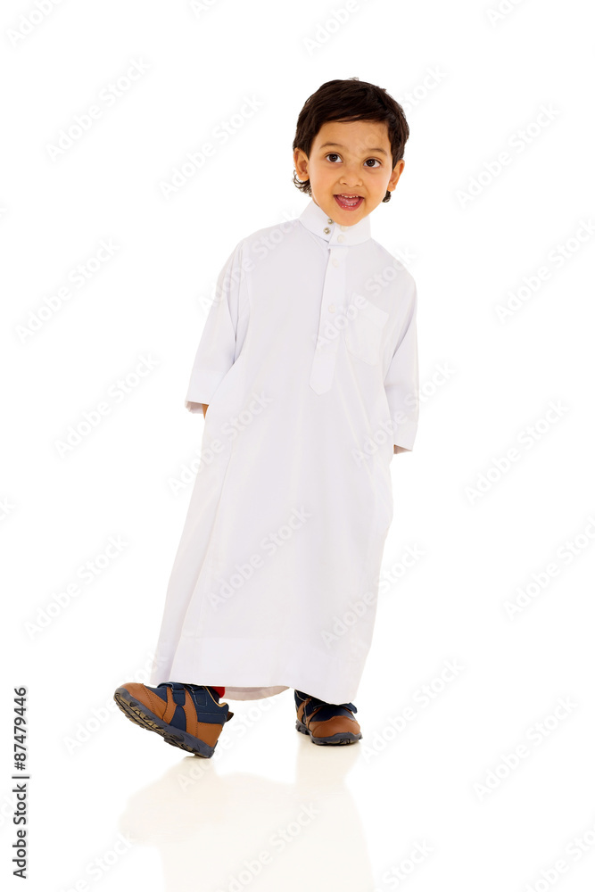 arabic boy in traditional clothes Stock Photo | Adobe Stock