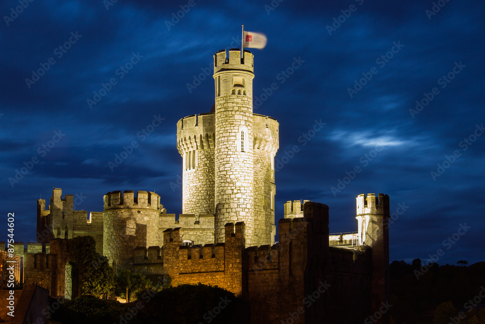 Black Rock Castle Stock-Foto | Adobe Stock