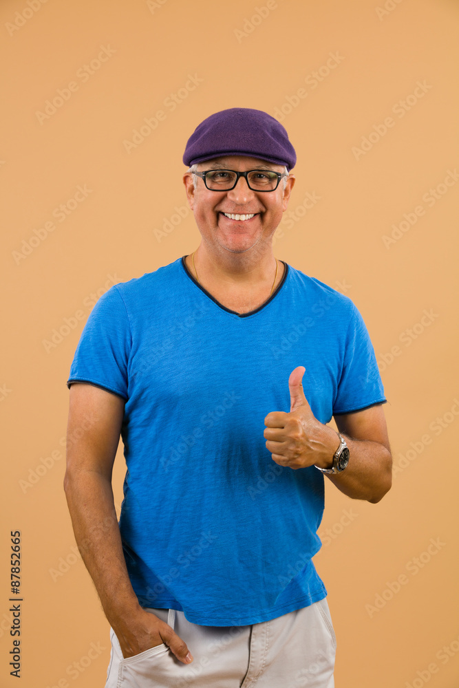 Handsome man Stock Photo | Adobe Stock