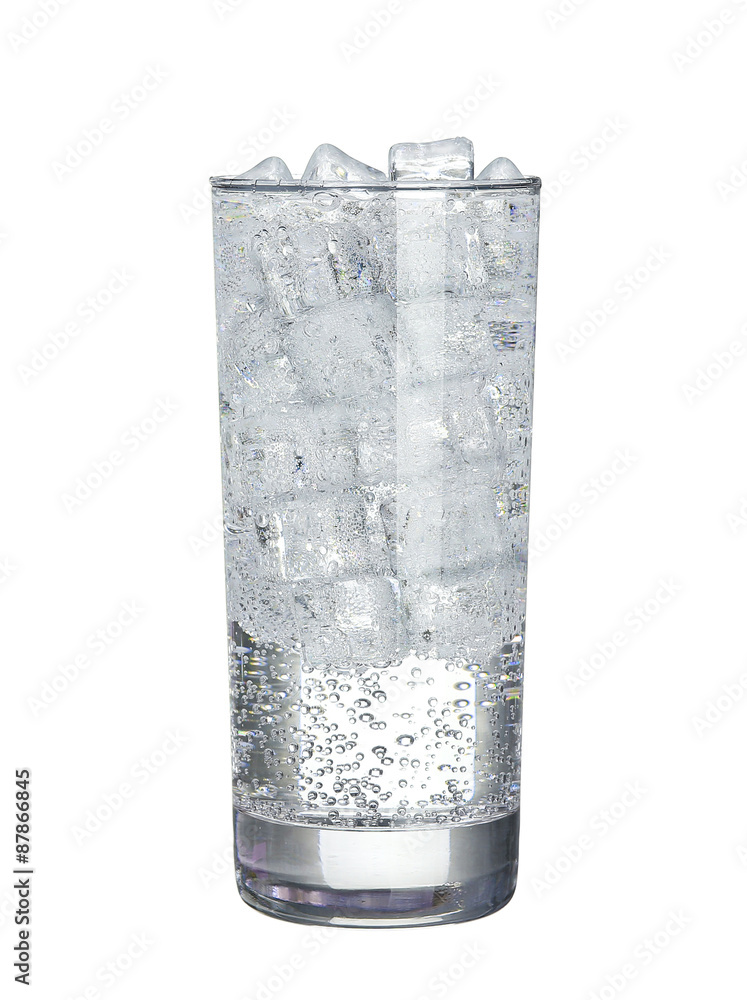 Glass Of Cold Ice Water