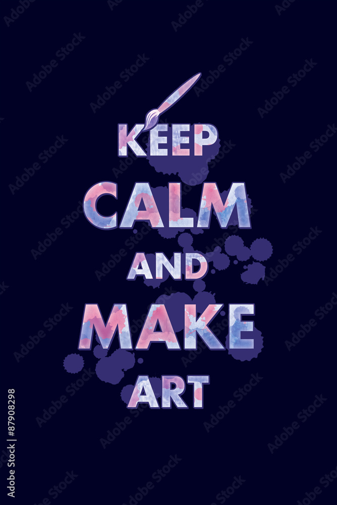 Keep Calm Art