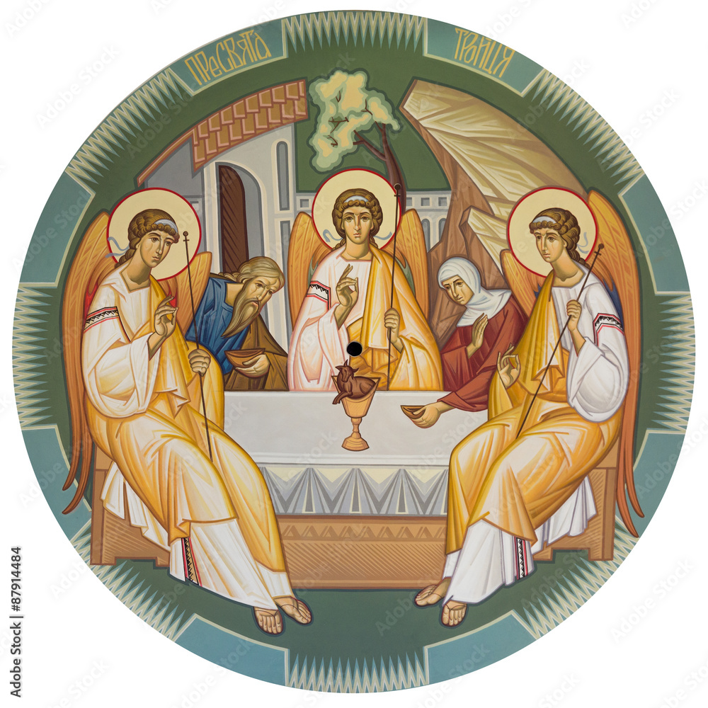 Holy Trinity Icon Stock Photo | Adobe Stock