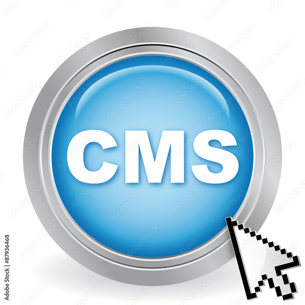 Cms Icon Stock Vector Adobe Stock