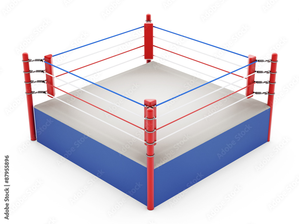 Boxing ring Illustration Stock | Adobe Stock