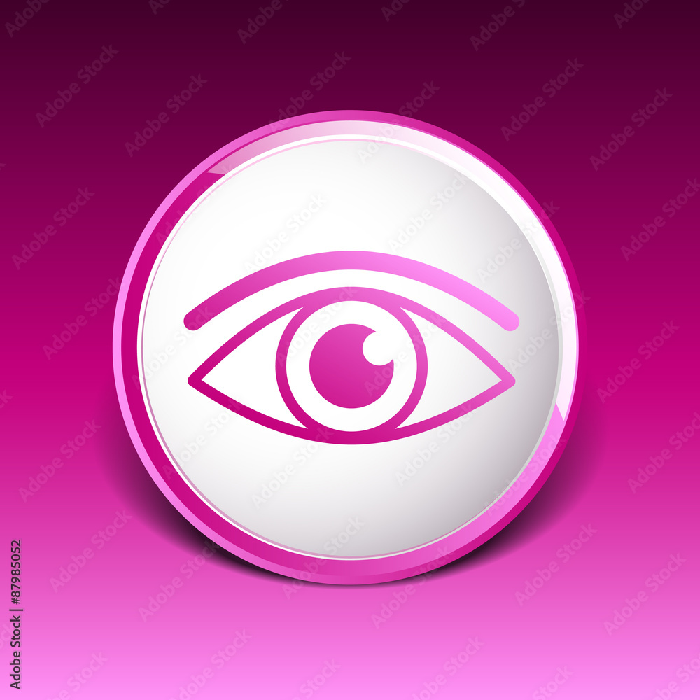 Eye icon vector vision symbol look graphic pictogram Stock Vector ...