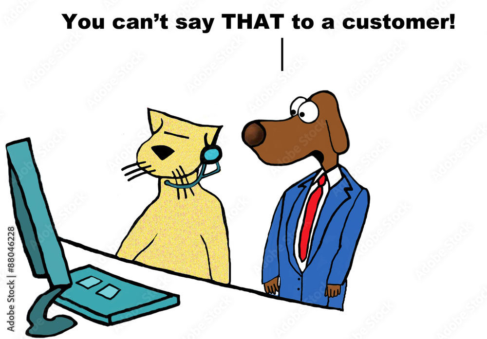 Customer Service Cartoons