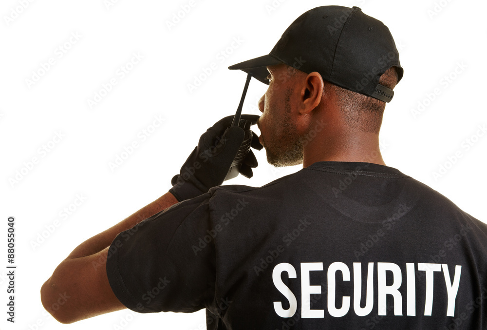 Security Mann vom Personenschutz Stock-Foto | Adobe Stock