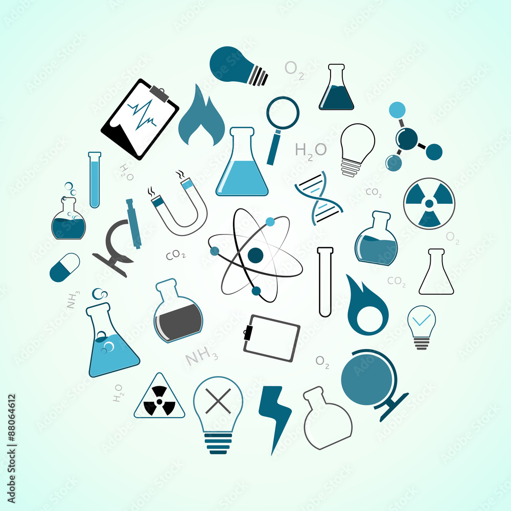 Science Background Vector