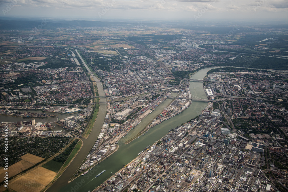 Rhein-Neckar Stock-Foto | Adobe Stock