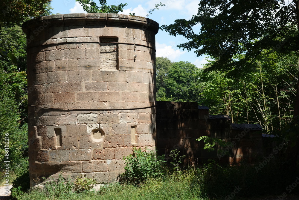 Turmruine Stock-Foto | Adobe Stock