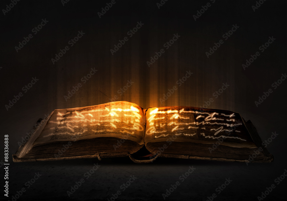 Magic book Stock Photo | Adobe Stock