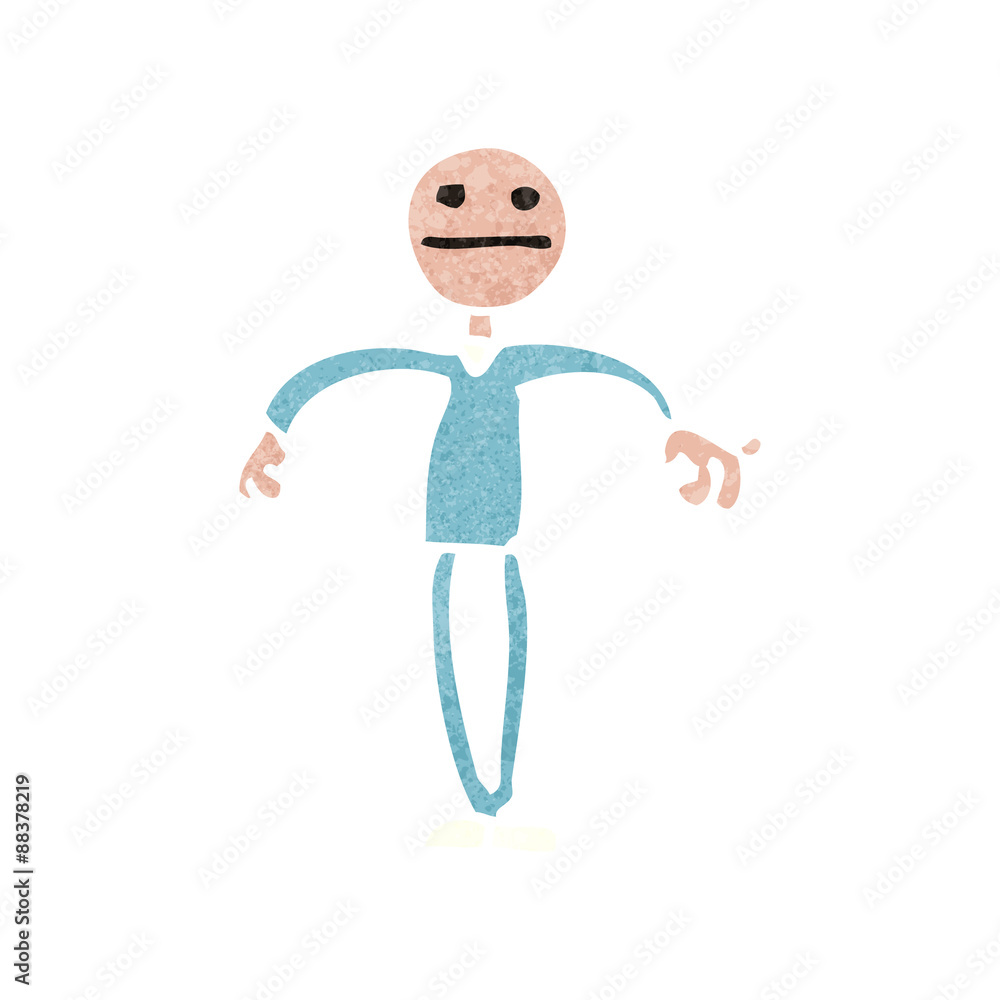 Shrugging Stick Figure